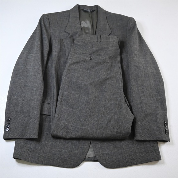 John Alexander | Suits & Blazers | Vtg Hartmarx 42r 34x29 Gray Glenn ...